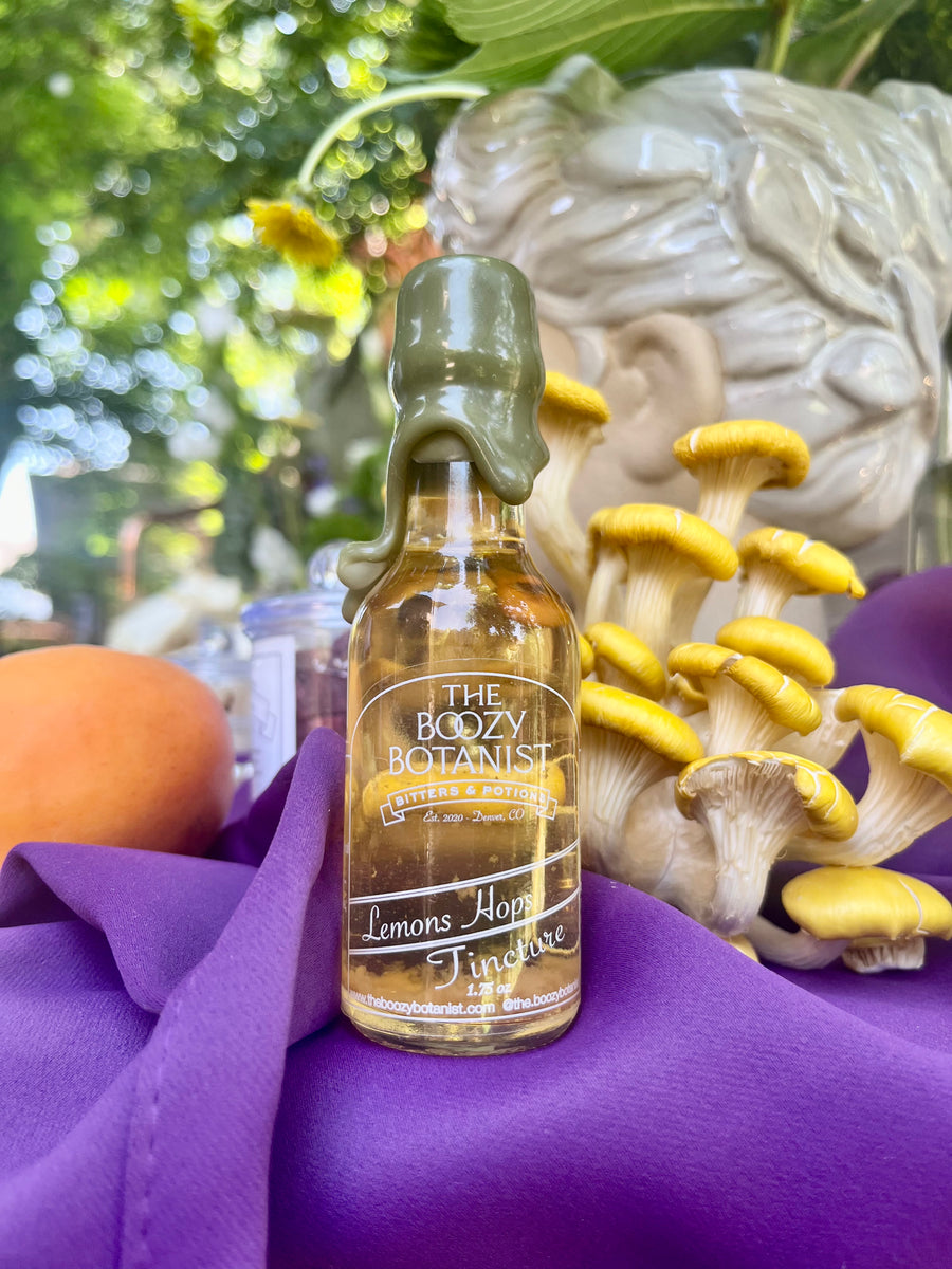 Lemon Hops Tincture – The Boozy Botanist